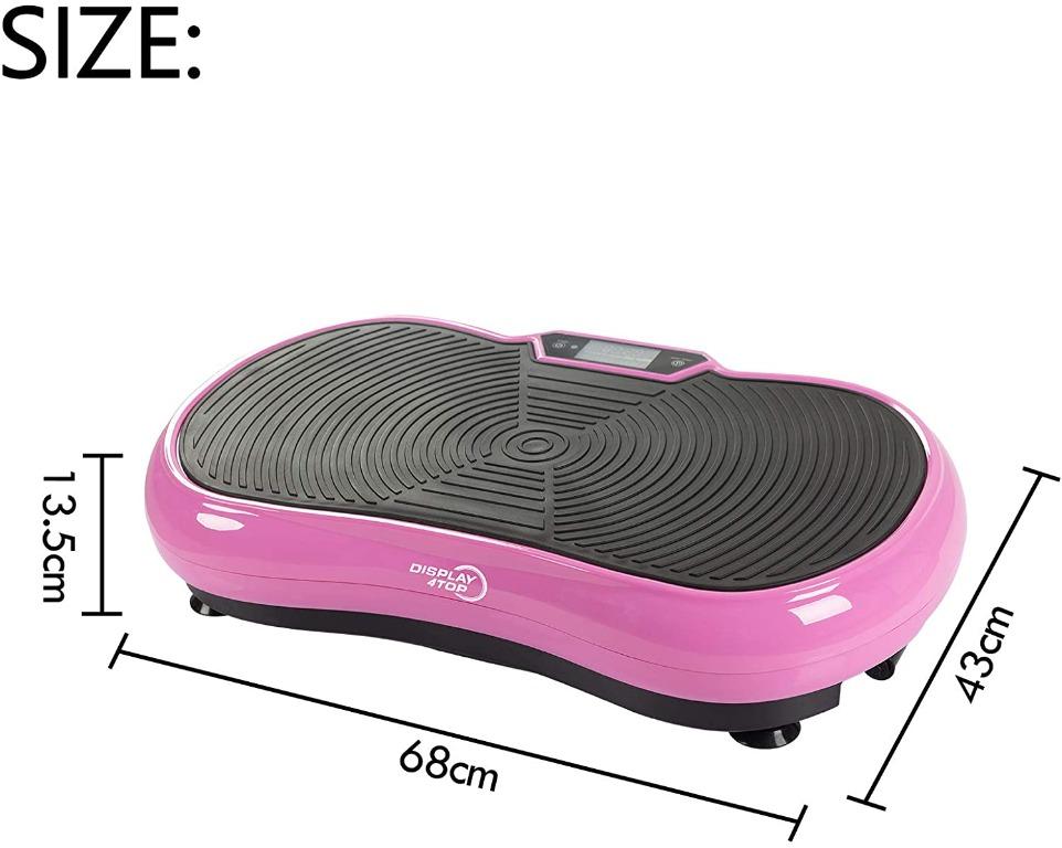 Ultra Thin Body Shaper with Bluetooth MP3, Ultra Slim Vibration Plate ...