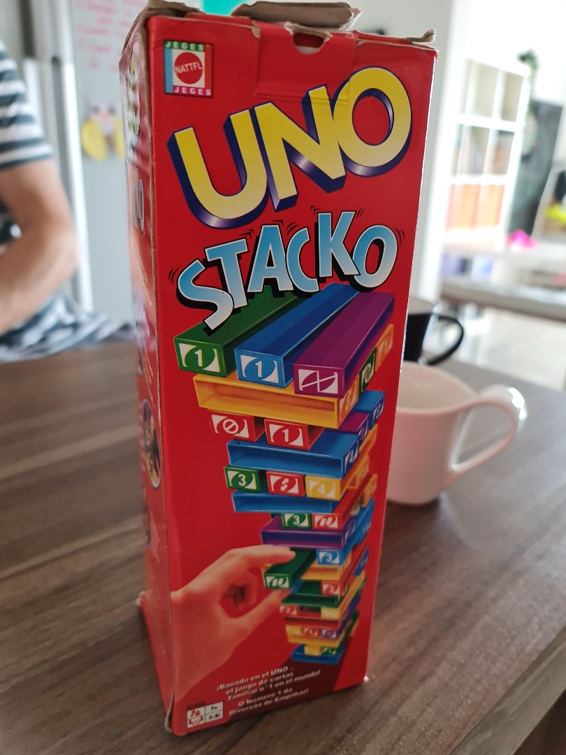 UNO Stacko, Hobbies & Toys, Toys & Games on Carousell
