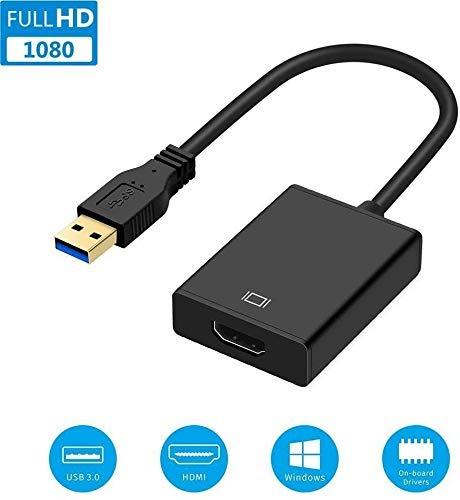 USB 3.0 to HDMI Adapter Cable Multi-Display Video Converter for Windows ...