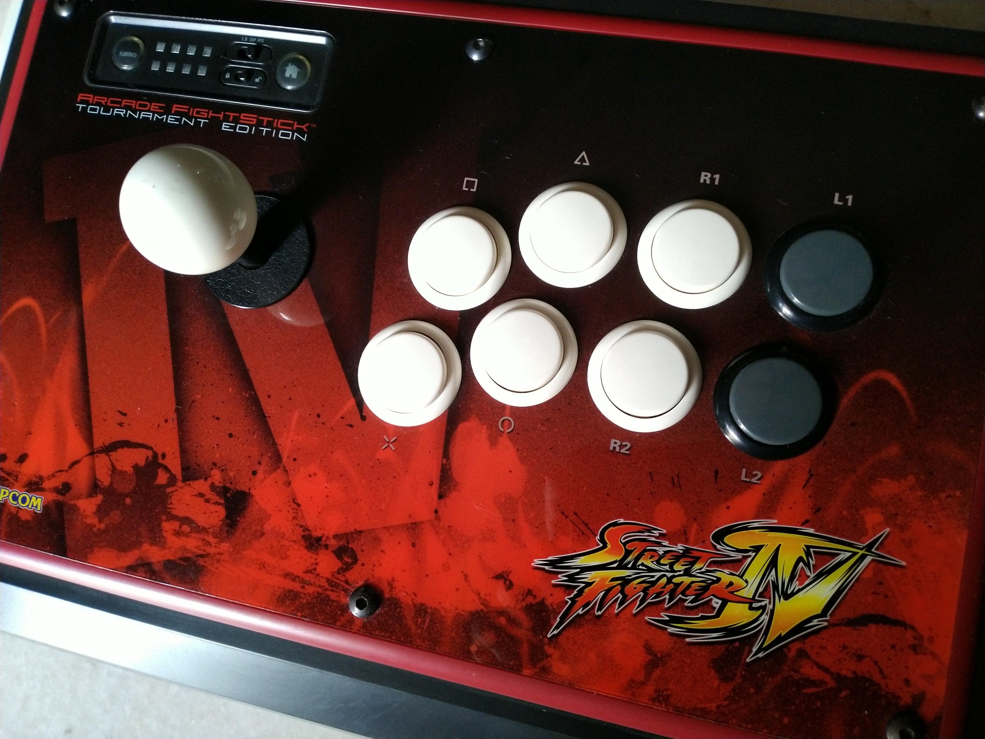 PS3 Street Fighter IV FightStick Tournament Edition, Video Gaming ...