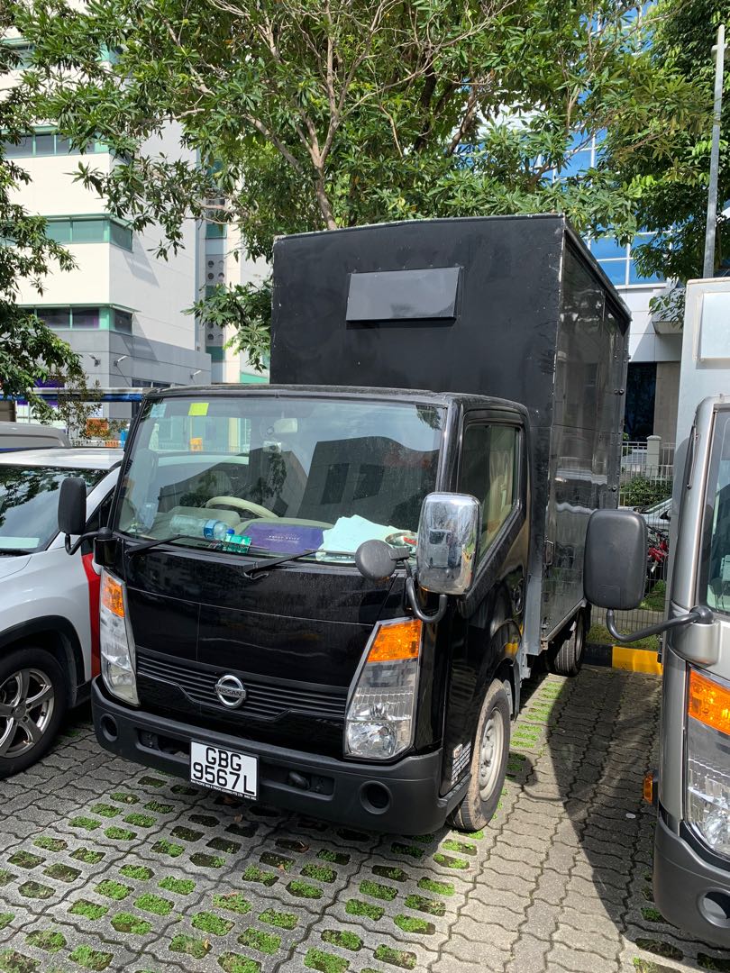 10ft Lorry With Box Nissan Cabstar, Cars, Commercial Vehicles, Rentals ...