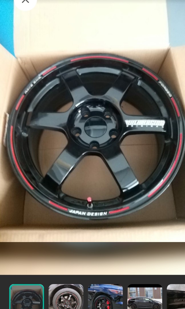 17" Japan Design Sports Rims (Full set of 4rims), Car Accessories ...