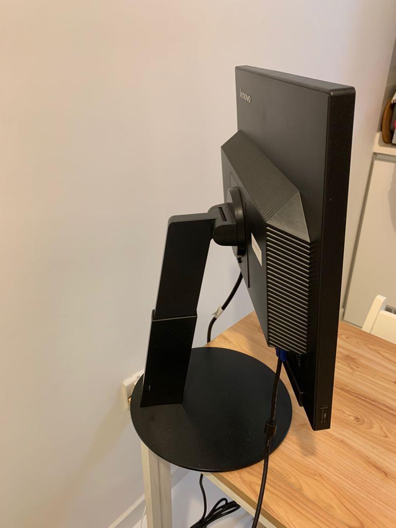19” Lenovo monitor, Electronics, Computer Parts & Accessories on Carousell