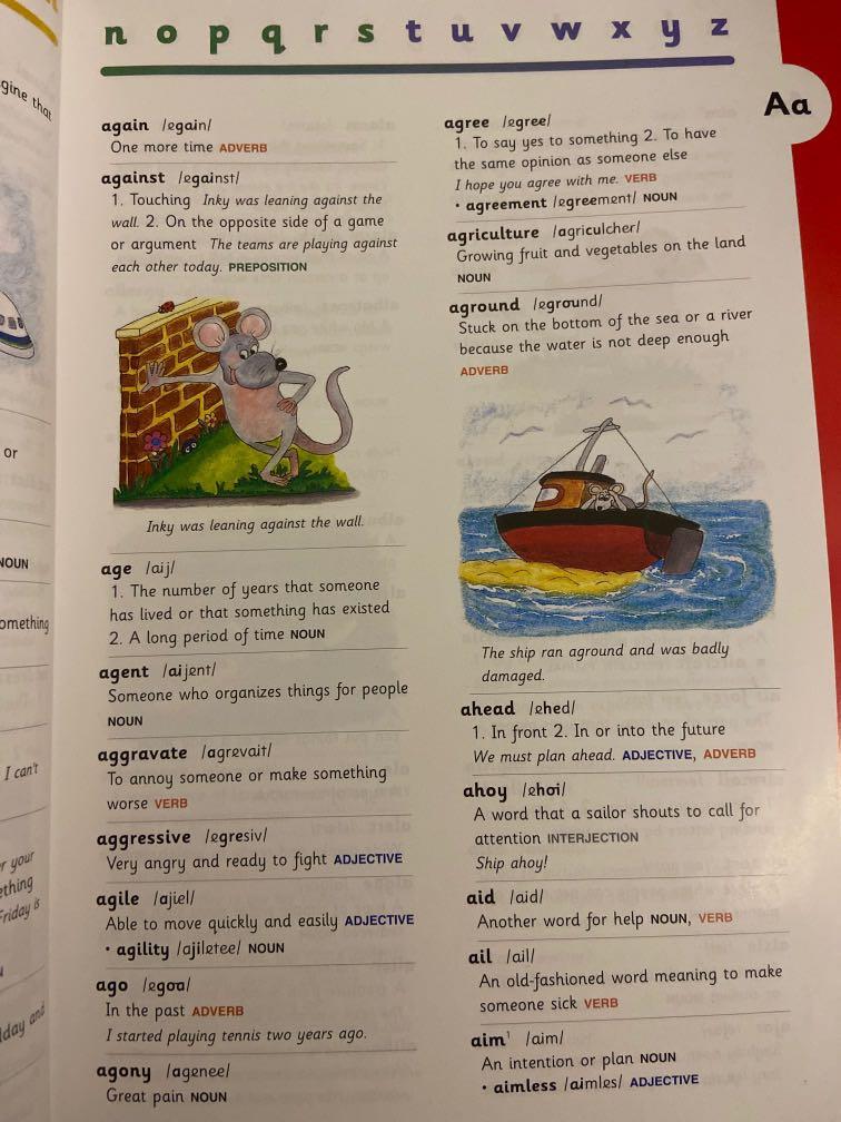 Jolly Dictionary (children’s dictionary), Hobbies & Toys, Books ...