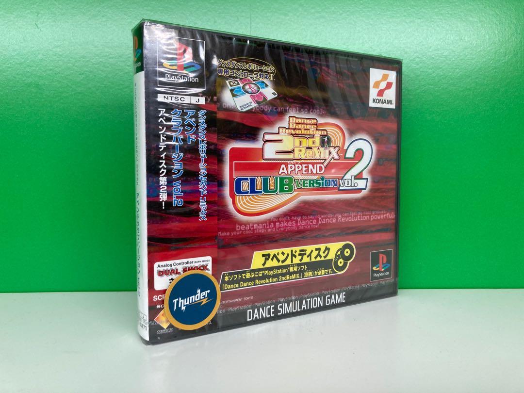 (全新) PS One DDR 2nd Remix Append Club Version Vol. 2 行貨日版, 電子遊戲, 遊戲機配件, 遊戲週邊商品 - Carousell
