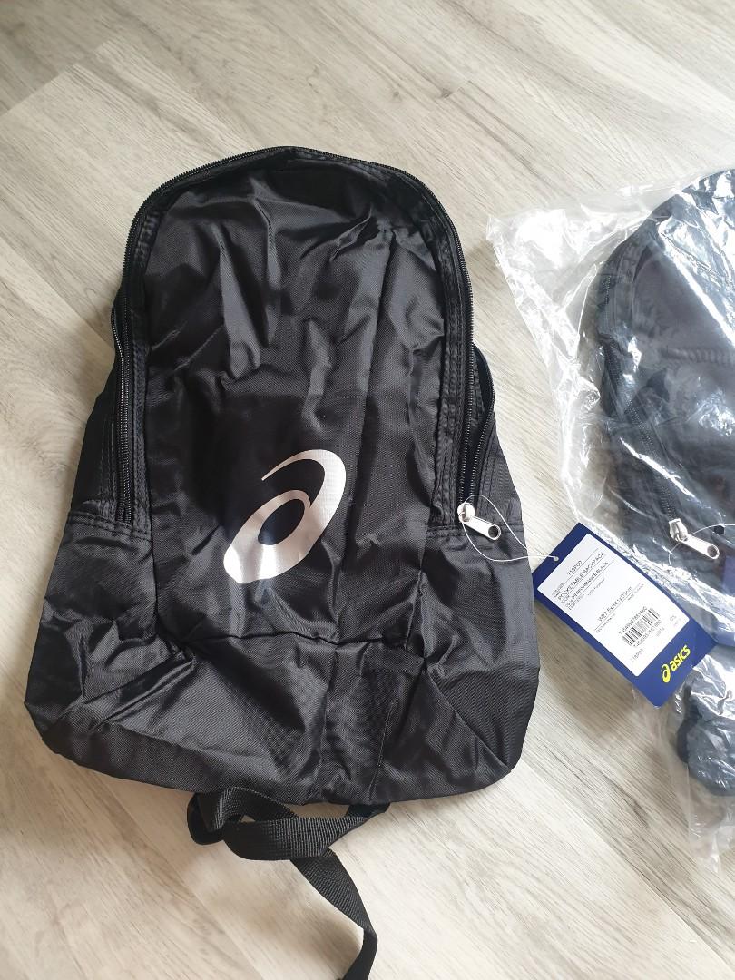 ASICS pocketable backpack, Sports Equipment, Hiking & Camping on Carousell
