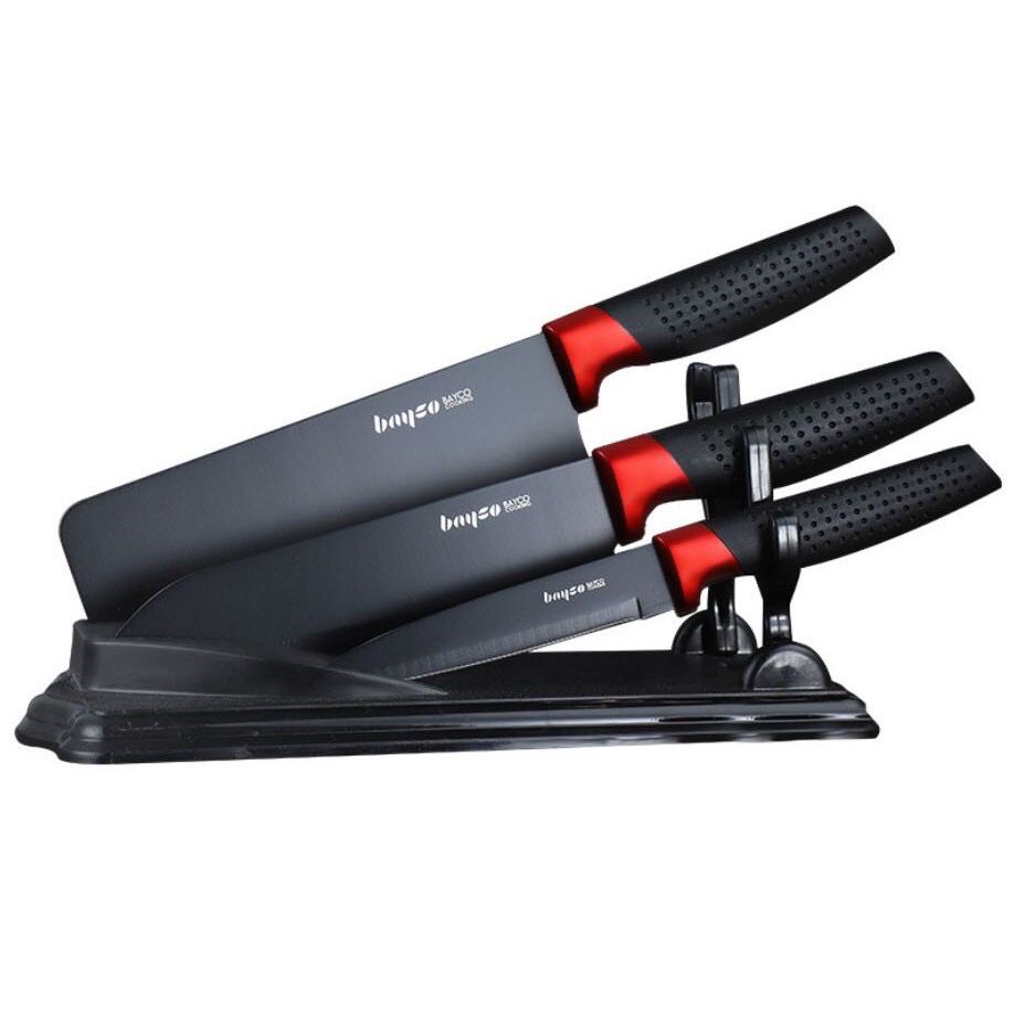 Authentic Bayco kitchen knife set, Furniture & Home Living, Kitchenware ...
