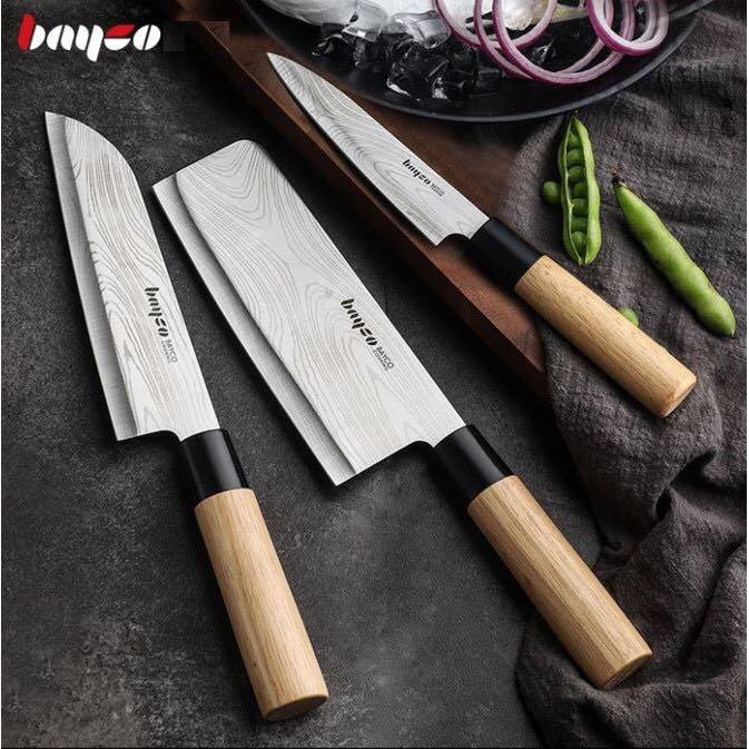 Authentic Bayco kitchen knife set, Furniture & Home Living, Kitchenware ...