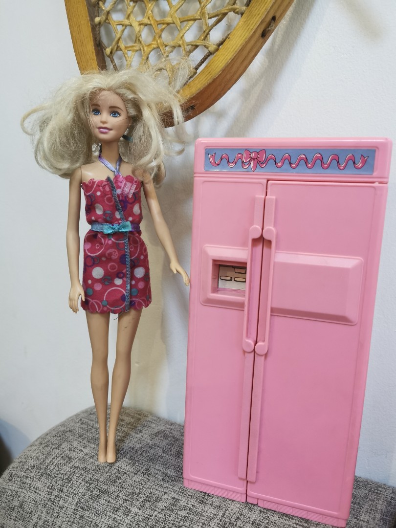 Barbie Fridge, Hobbies & Toys, Toys & Games on Carousell