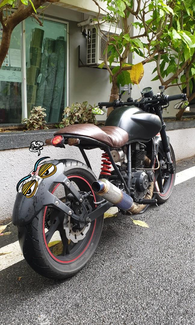 Benelli RKV200 CAFE RACER TRACKER, Motorbikes on Carousell
