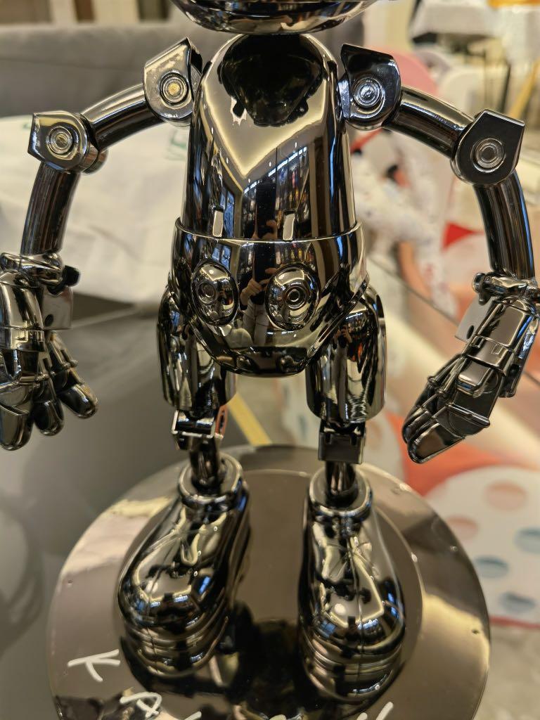 [Pre-Order] KAWS x Hajime Sorayama No Future Companion Black & Silver ...