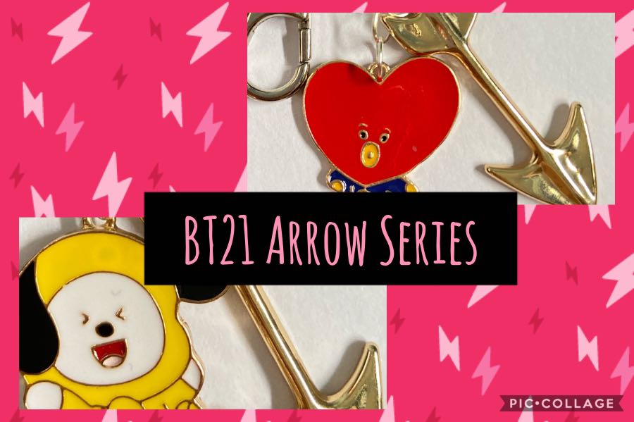 BT21 unofficial keychains (Chimmy/Tata), Hobbies & Toys, Stationery ...