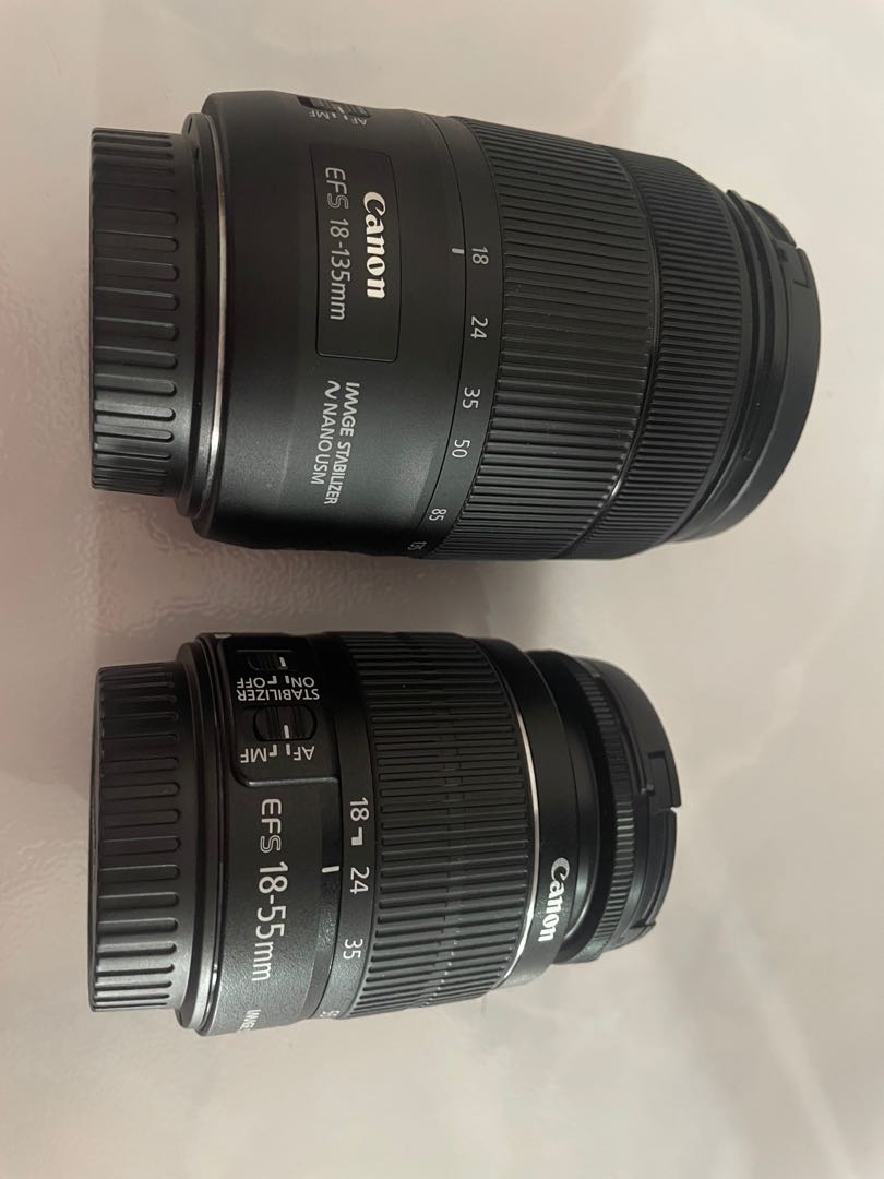 Canon APS-C lenses EFS 18-135mm Nano USM, Photography, Lens & Kits on Carousell