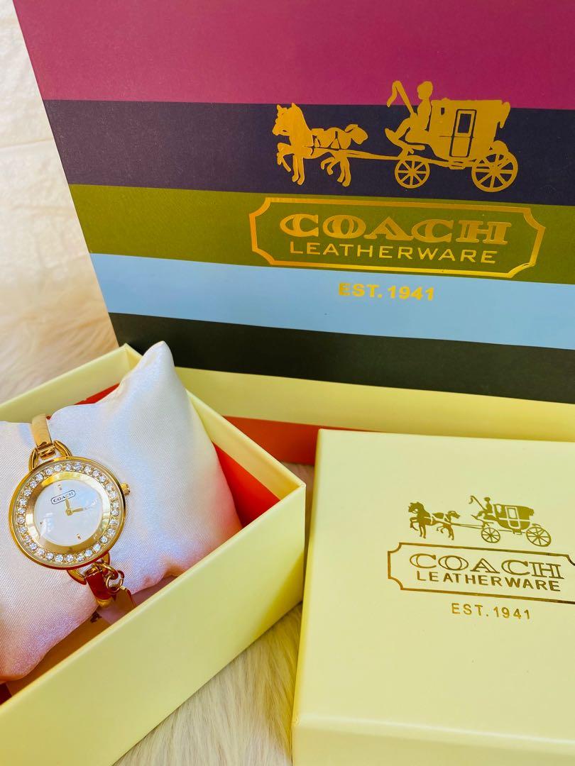 Coach Bangle Watch, Women's Fashion, Watches & Accessories, Watches on ...