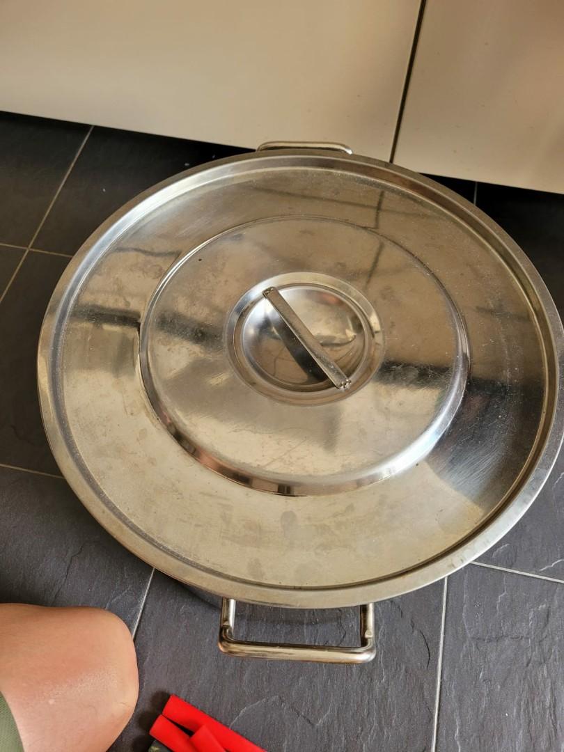 Commercial stainless steel 30ltr pot, TV & Home Appliances, Kitchen ...