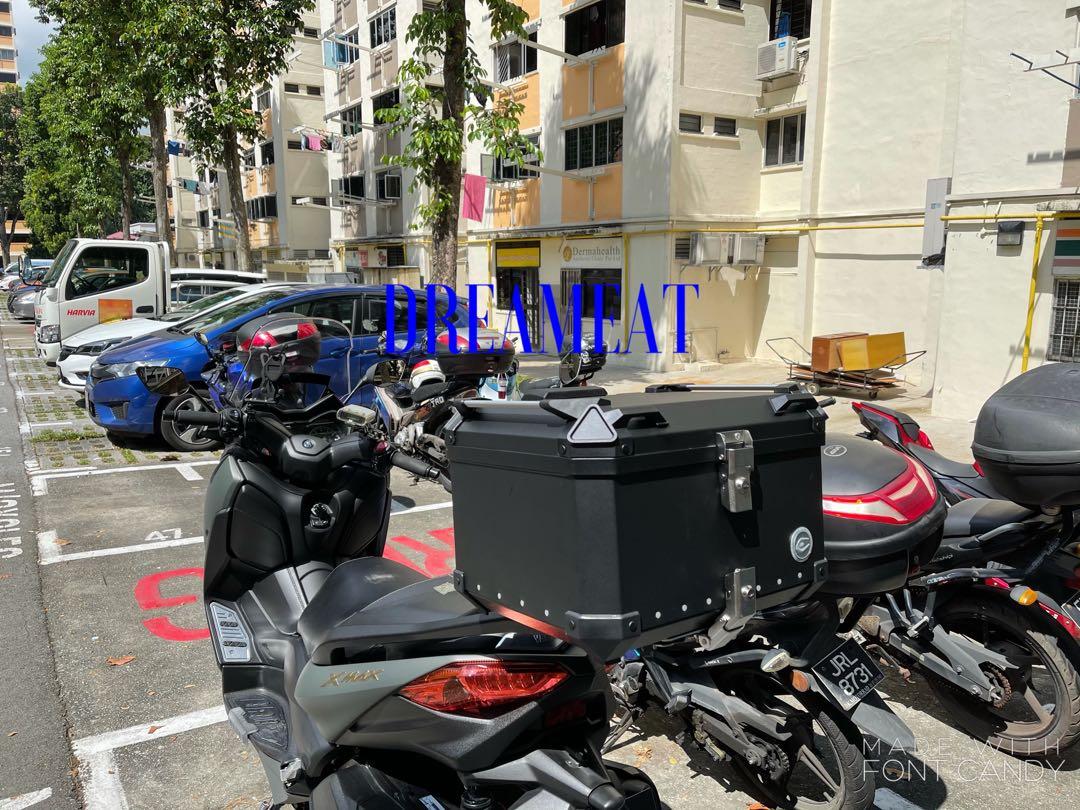 COOCASE X5 50L PREMIUM BLACK ALUMINIUM TOP CASE(LATEST VERSION)(FREE ...