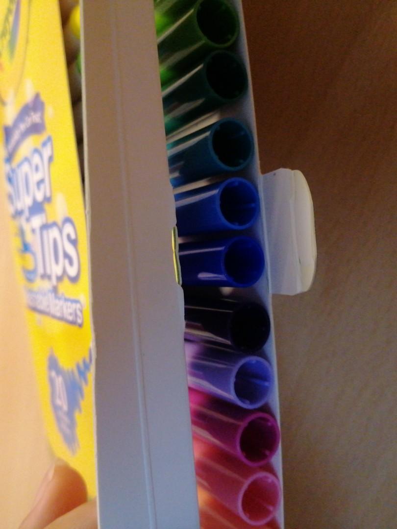 Crayola supertips 20, Hobbies & Toys, Stationery & Craft, Other ...