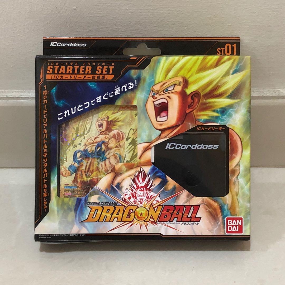Dragon Ball IC Carddass sealed Starter Set (IC card reader Bundle) Goku ...