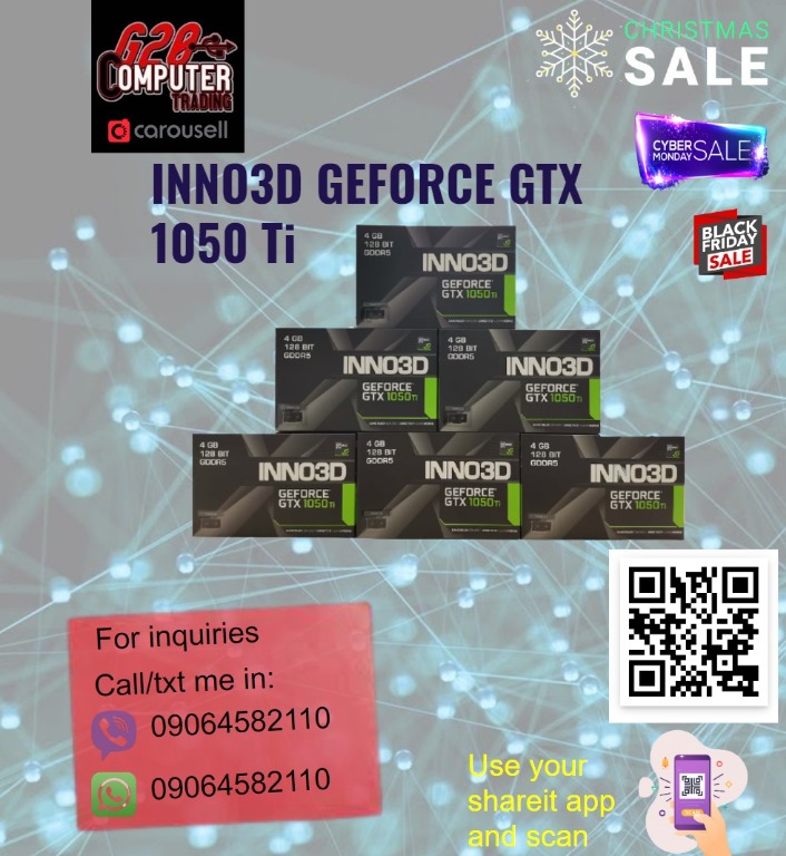 DUAL FAN AFFORDABLE GPU, INNO 3D GTX 1650, Computers & Tech, Desktops ...