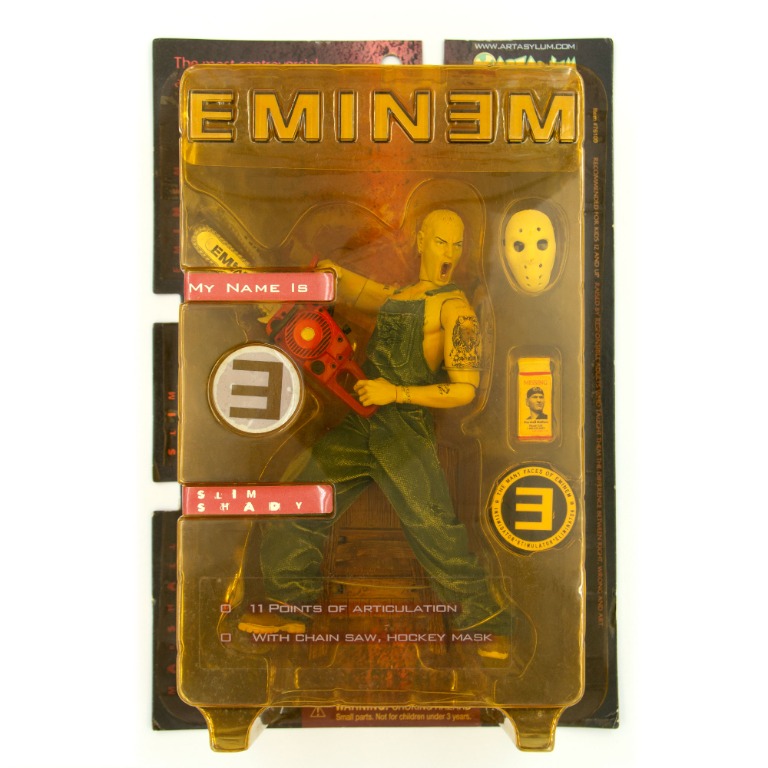 Eminem Slim Shady Action Figure, Toys & Games, Bricks & Figurines on ...