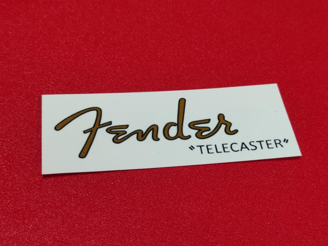 FENDER TELECASTER NV WATERSLIDE GUITAR DECAL, Hobbies & Toys, Music ...