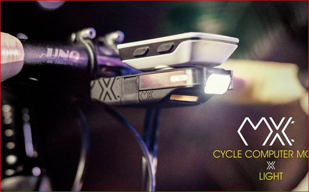 Front Light: Moon MX GPS Mount with integrated adjustable light ...