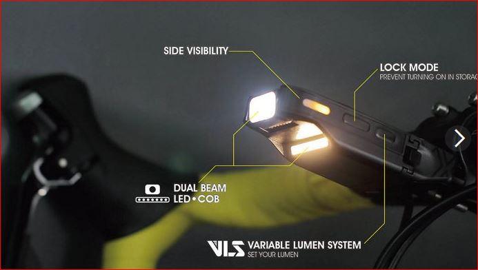 Front Light: Moon MX GPS Mount with integrated adjustable light ...