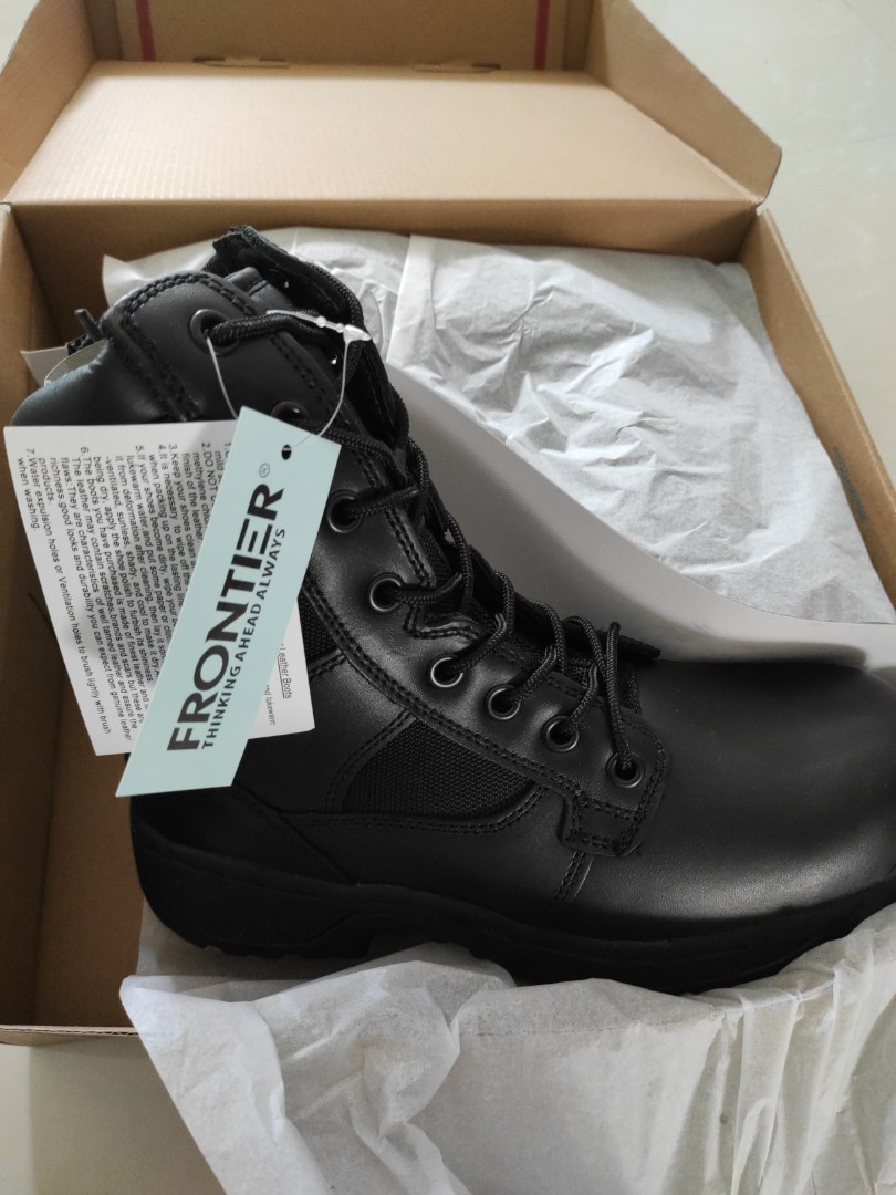 Frontier safety boots, Men's Fashion, Footwear, Boots on Carousell
