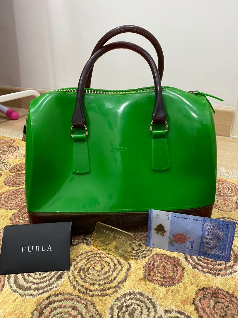 Furla Semi-Transparent Hand bag, Women's Fashion, Bags & Wallets, Cross ...