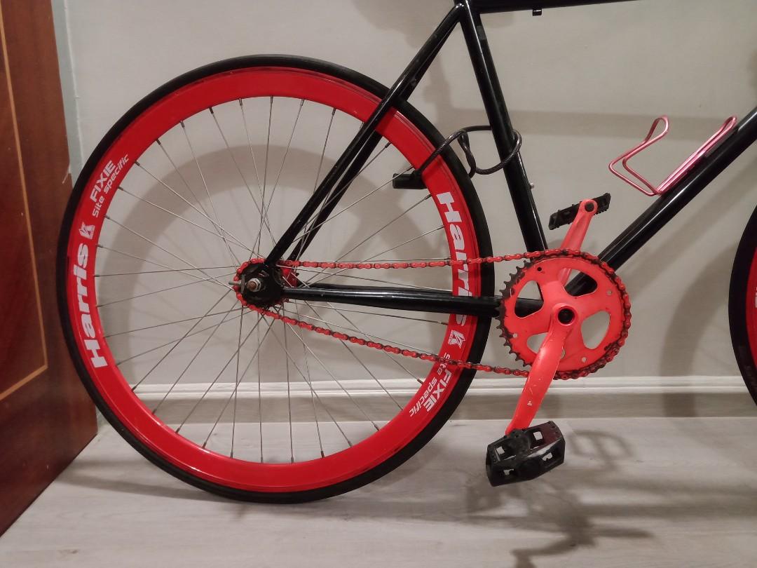 HARRIS FIXIE, Bicycles & PMDs, Bicycles, Fixies on Carousell