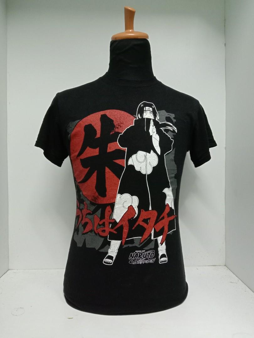 NARUTO ITACHI UCHIHA, Men's Fashion, Tops & Sets, Tshirts & Polo Shirts on Carousell