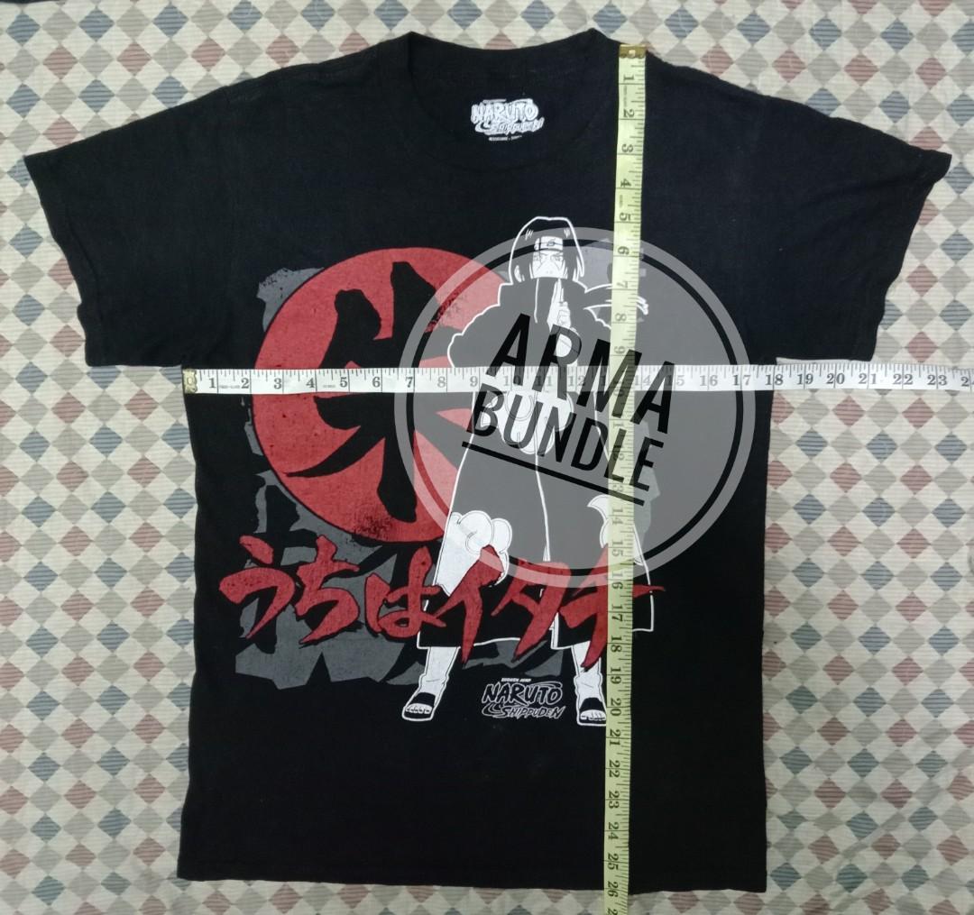 NARUTO ITACHI UCHIHA, Men's Fashion, Tops & Sets, Tshirts & Polo Shirts on Carousell