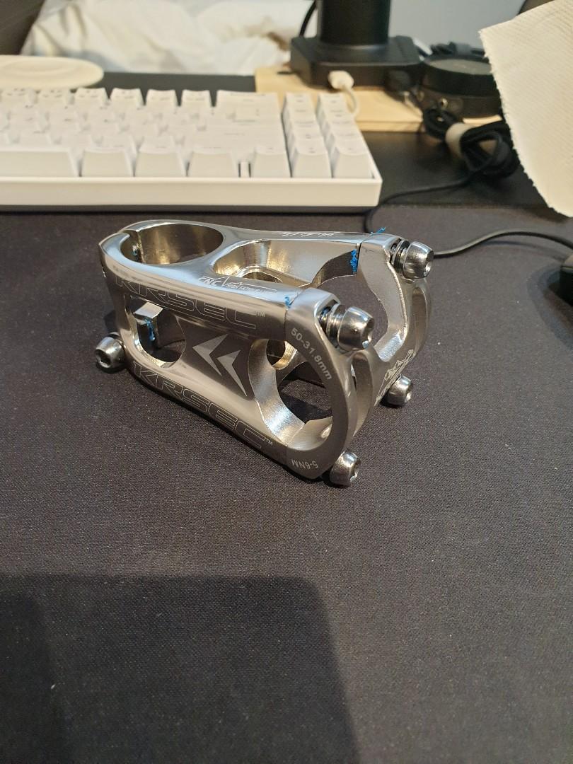 KRSEC handlebar stem 31.8mm, Sports Equipment, Bicycles & Parts, Parts ...