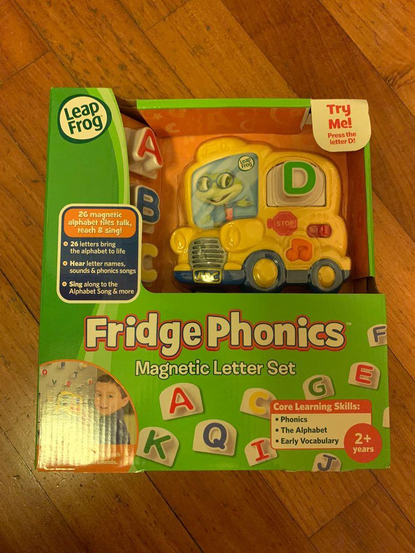 Leapfrog Fridge Phonics Magnetic Alphabet Set, Hobbies & Toys, Toys ...