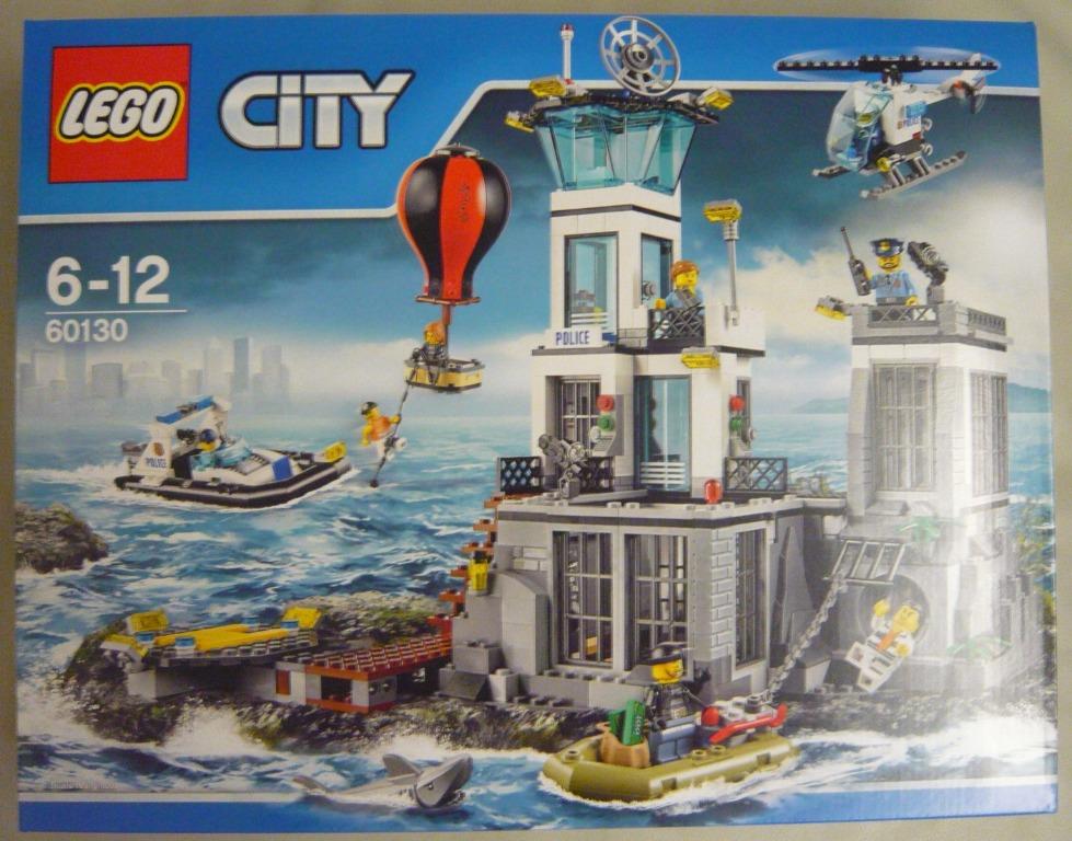 LEGO City 60130 Prison Island (全新 絕版 未開 MISB 與 60246 60049 4440 60008 ...