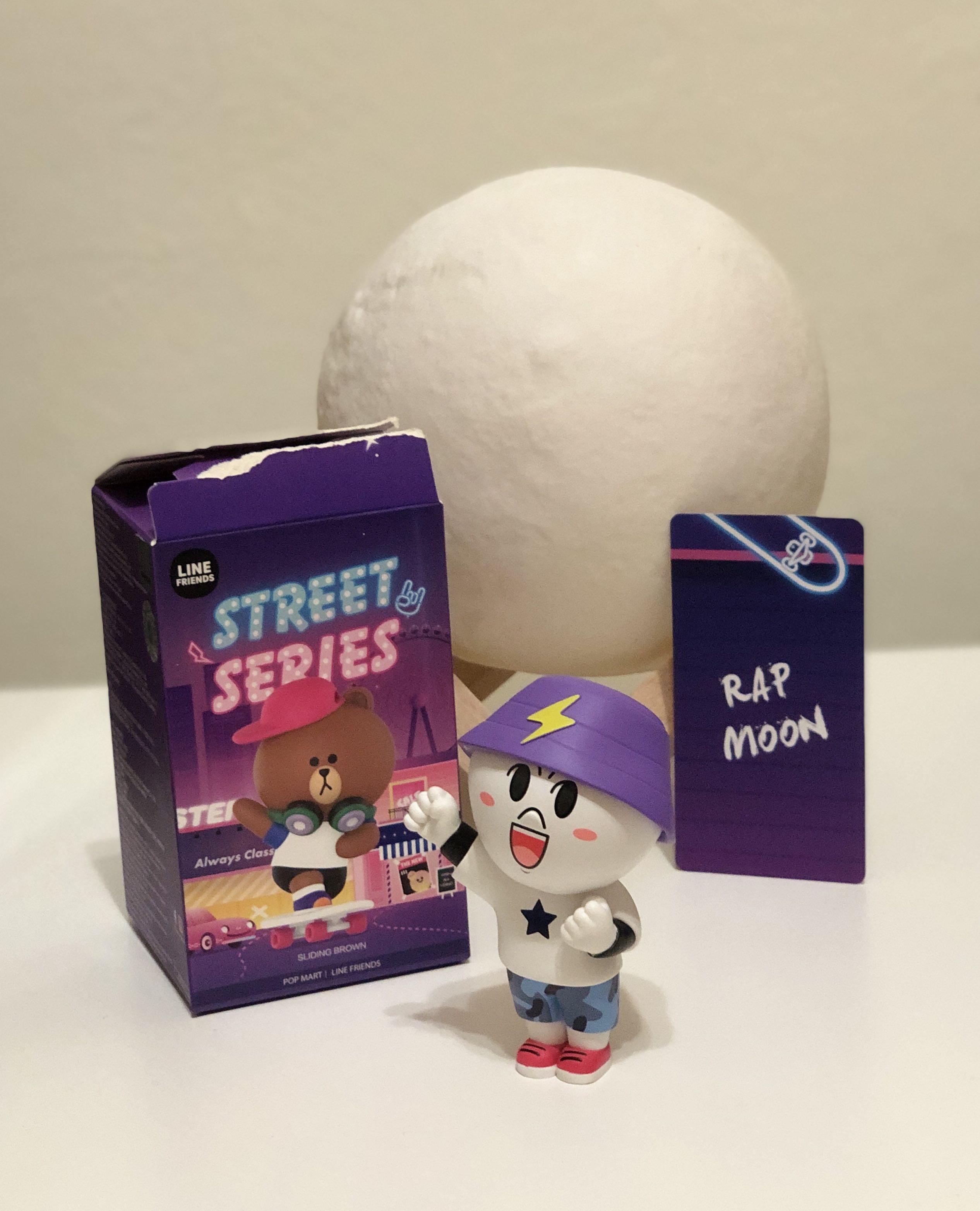 Line Friends pop mart moon, Hobbies & Toys, Toys & Games on Carousell