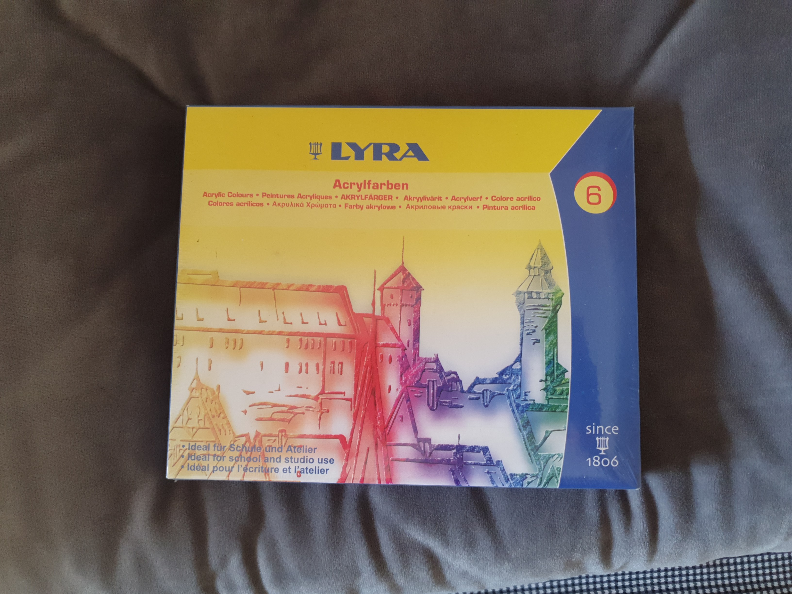Lyra Acrylic Paint 6 colours, Hobbies & Toys, Stationery & Craft, Craft ...