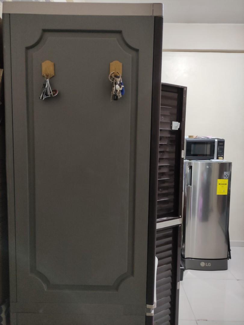 MegaBox Click-lock Self-Space Wardrobe (Brown), Furniture & Home Living ...