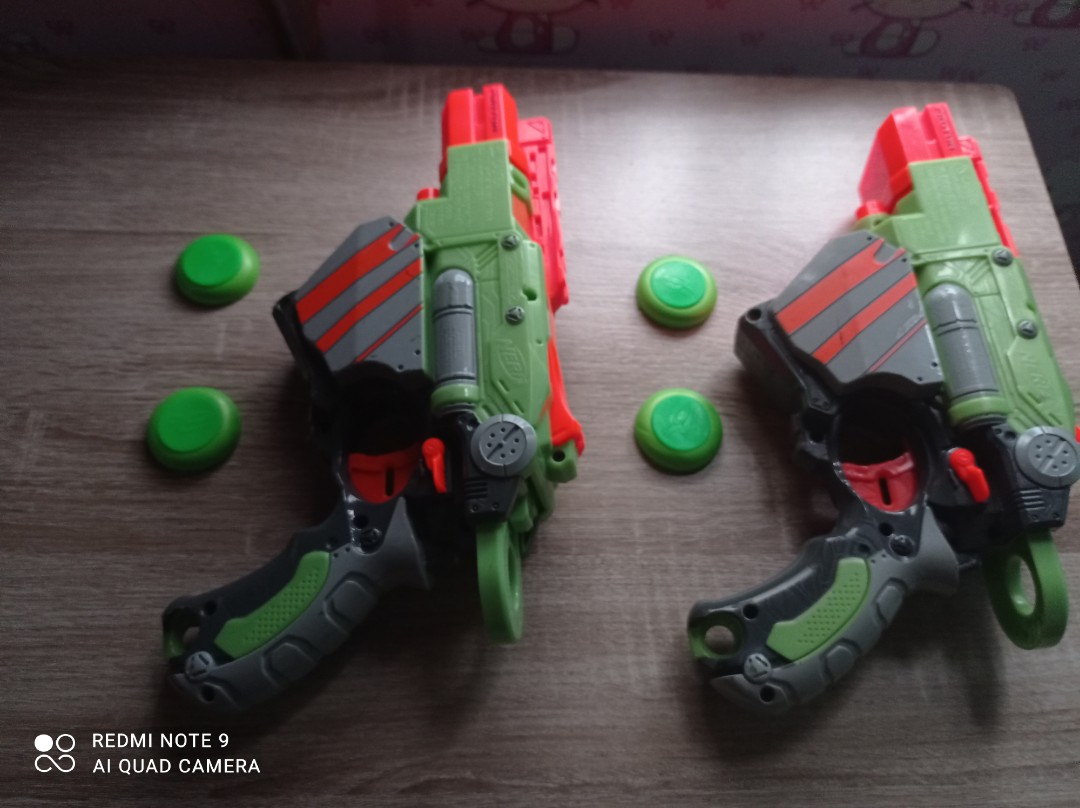 Nerf Proton Disc Handgun, Hobbies & Toys, Toys & Games on Carousell