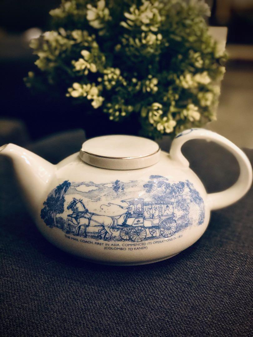 Noritake Sri Lanka commemorative teapot (original), Furniture & Home ...