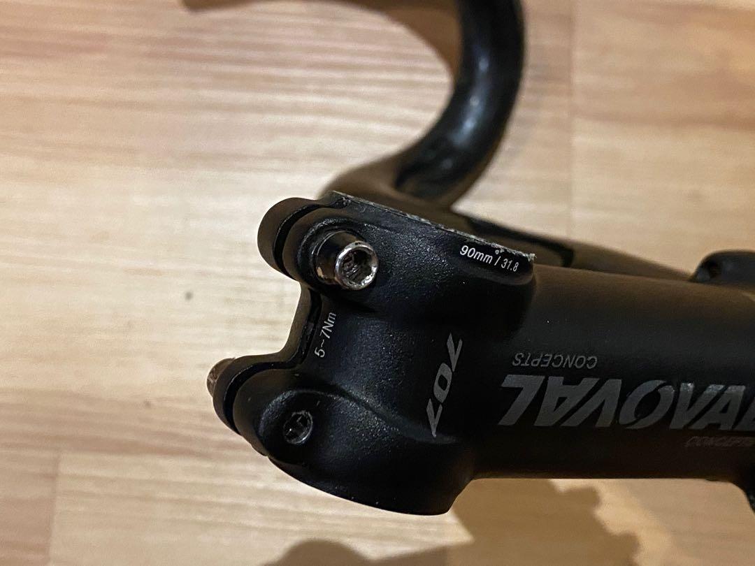 Oval Concepts Carbon Road Handlebar with Stem, Sports Equipment ...