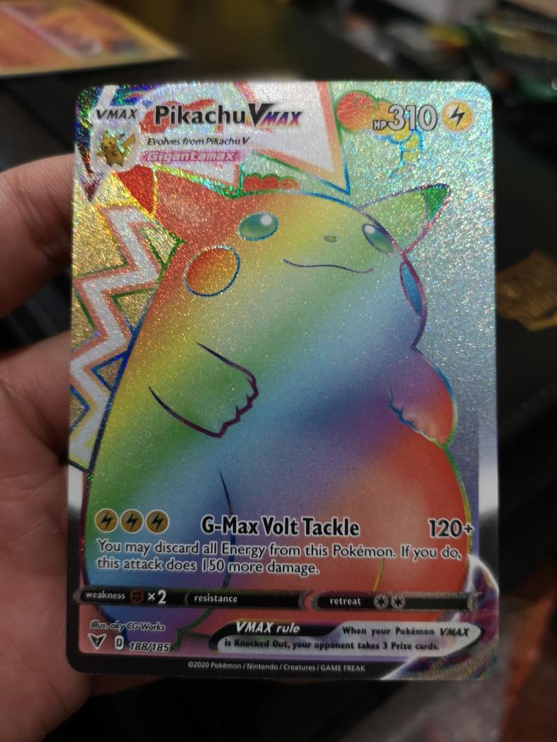 Pikachu Vmax Hyper Rare Vivid Voltage, Hobbies & Toys, Toys & Games on ...