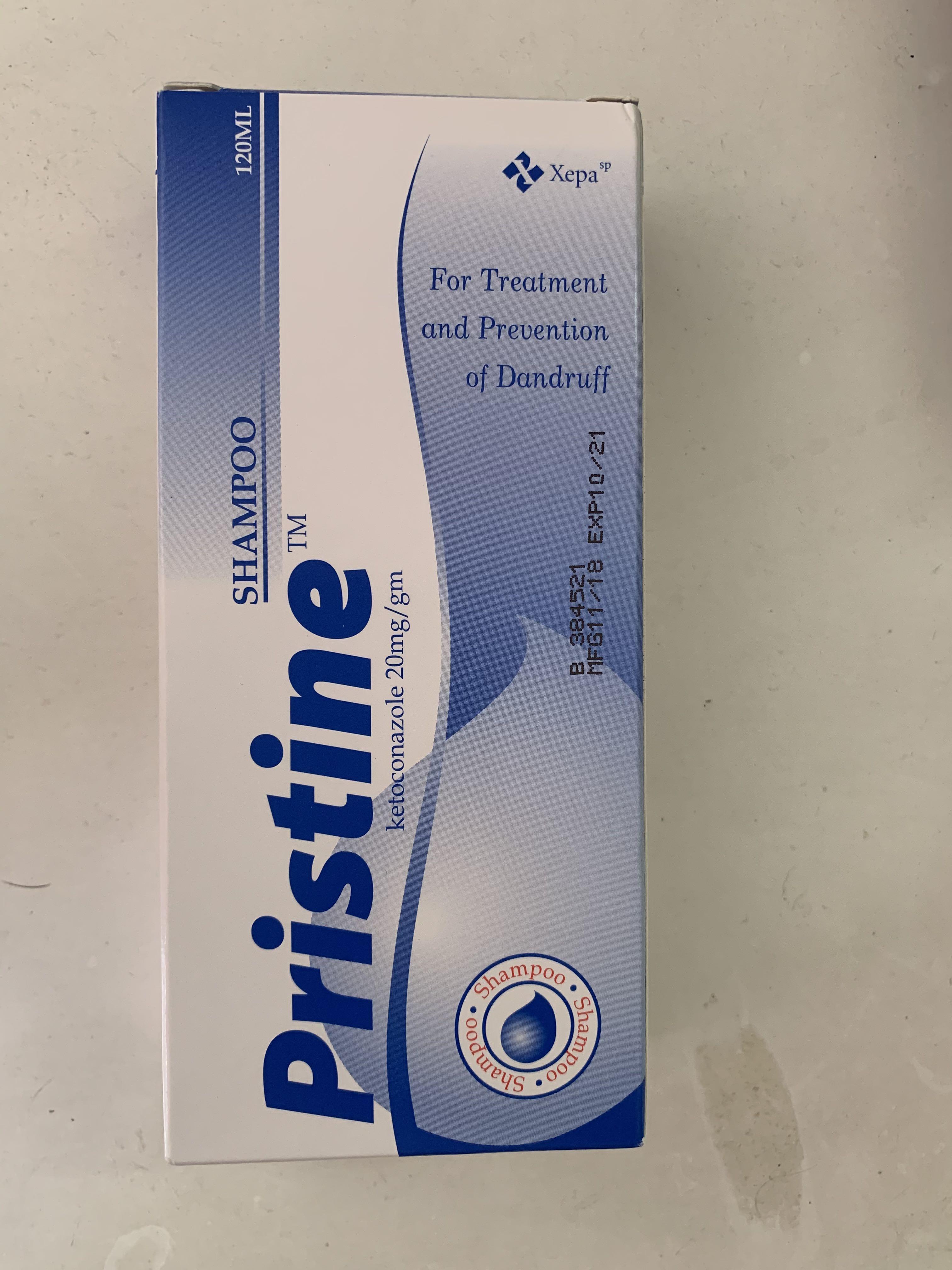 Pristine Anti-Dandruff Shampoo 120ml, Beauty & Personal Care, Hair on ...