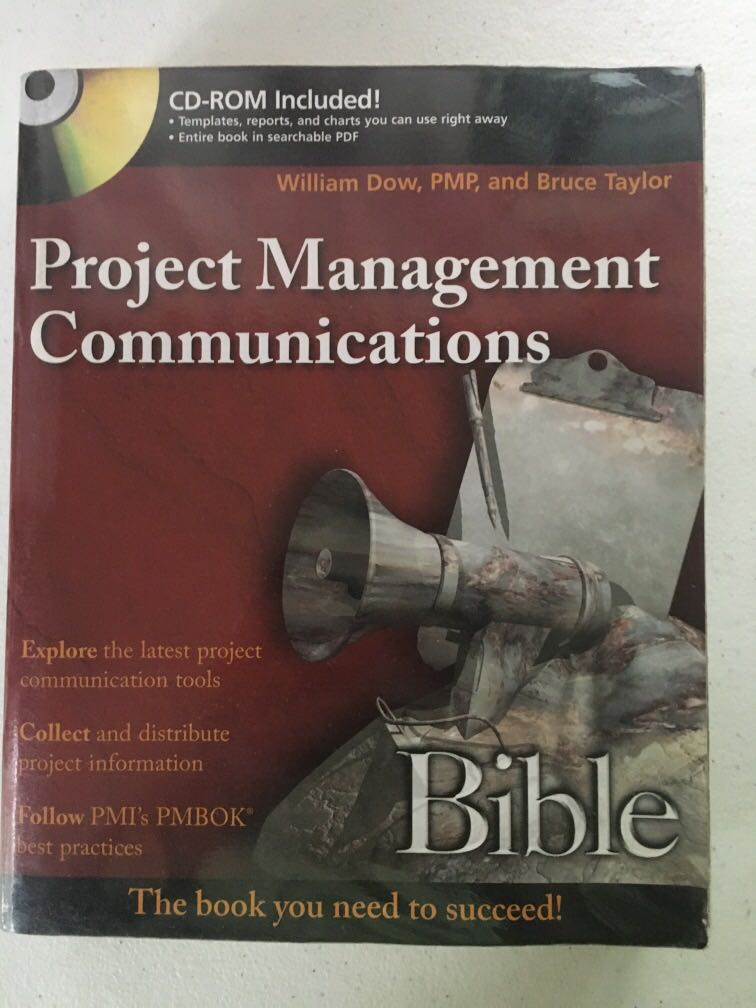 Project Management Communications Bible, Hobbies & Toys, Books ...