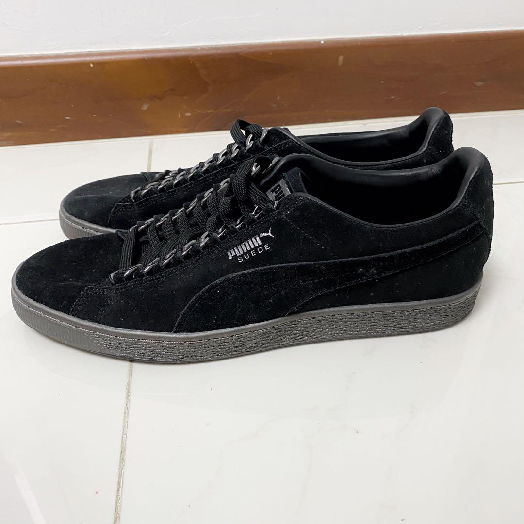 Puma Suede with Chain, Men's Fashion, Footwear, Sneakers on Carousell