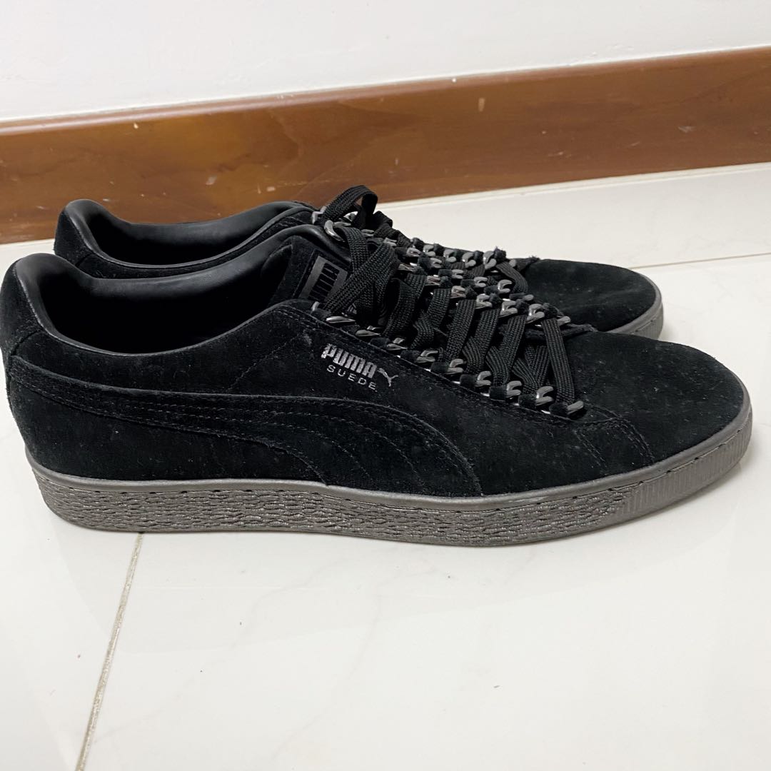 Puma Suede with Chain, Men's Fashion, Footwear, Sneakers on Carousell