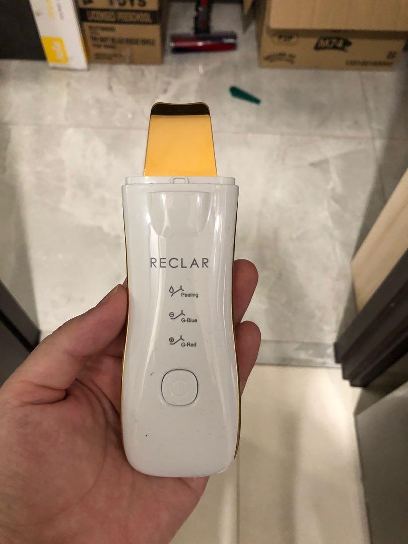 Reclar Galvanic Ion Water Peeling Device (Gold), Health & Beauty, Face ...