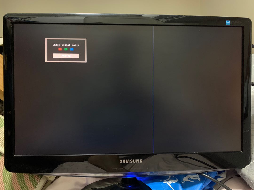 Samsung Monitor 23” #have one dead vertical line#, Computers & Tech ...