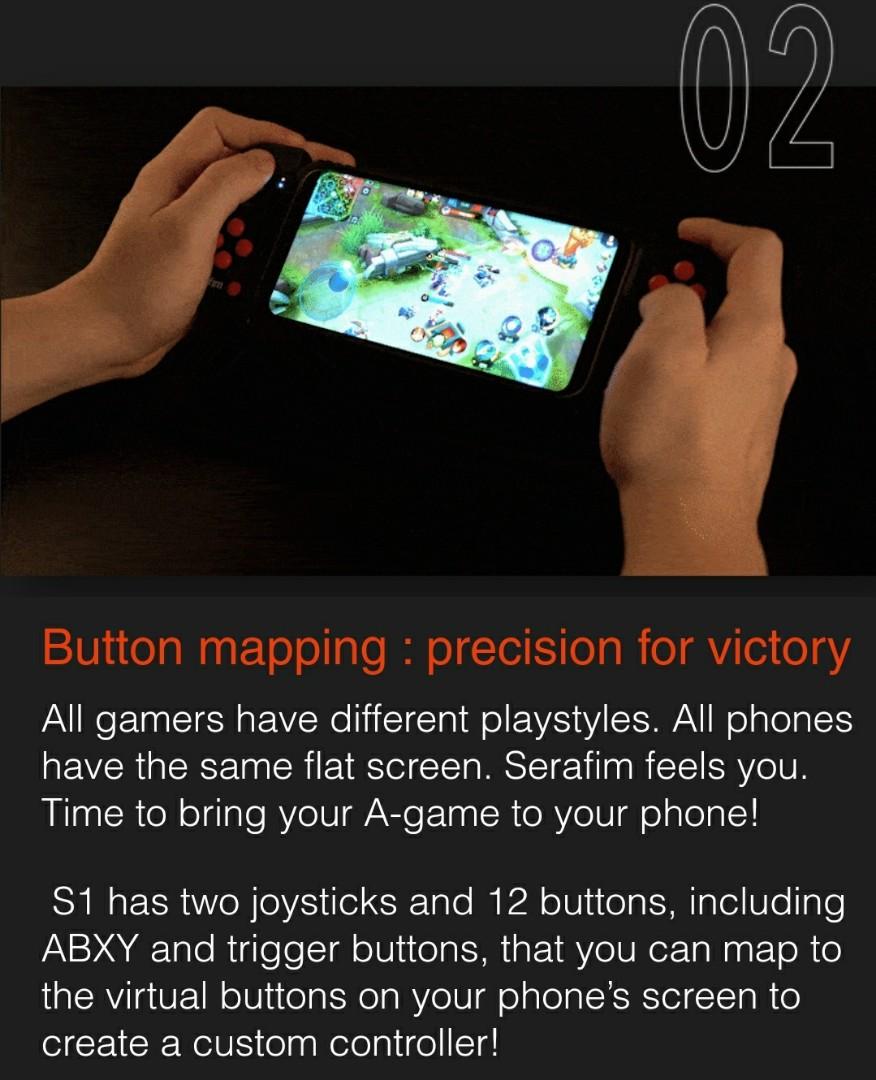 Serafim S1｜Bluetooth Gaming Controller for Android, Switch, and Console, Video Gaming, Gaming ...