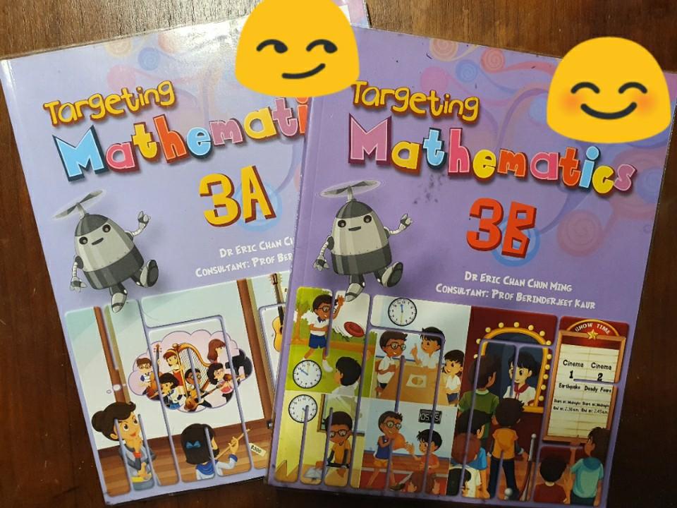 Targeting Mathematics 3A and 3B Textbook, Hobbies & Toys, Books ...